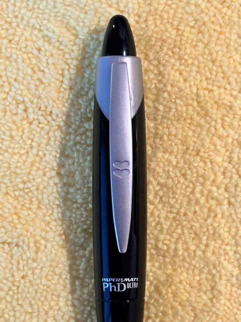 Paper Mate Ulta Phd Pen and .7mm Pencil Set Gloss Black - Etsy