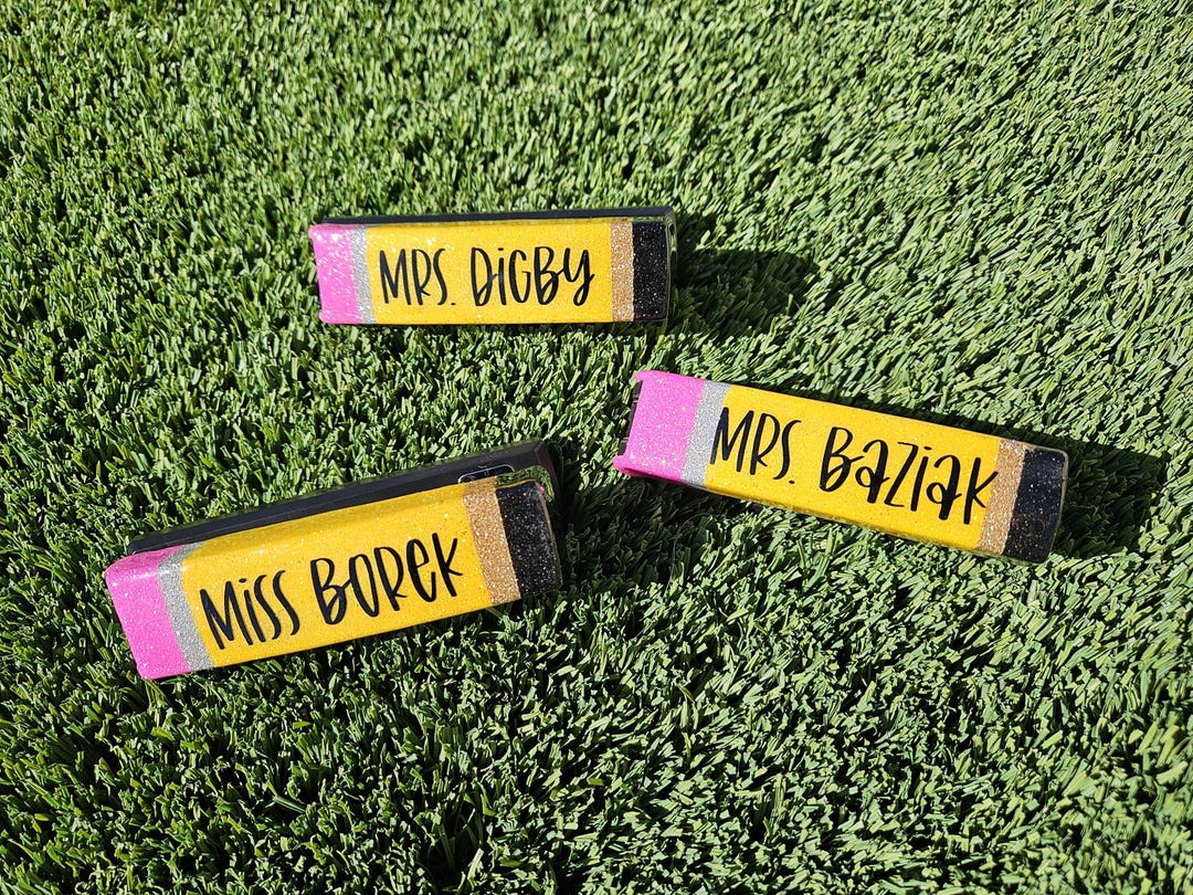 Personalized Stapler, Teacher Gift, Pencil Stapler, Custome Pencil ...