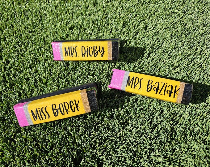 Personalized Stapler|teacher Stapler|pencil Stapler|glitter Stapler ...