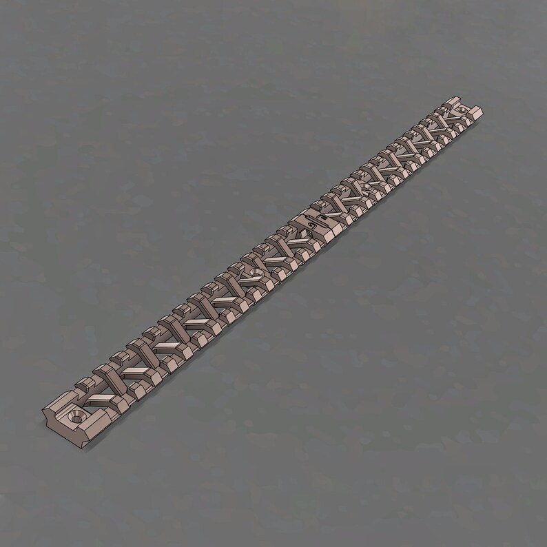 3D Printable Replacement Picatinny Rails for Worker Seagull Digital STL ...