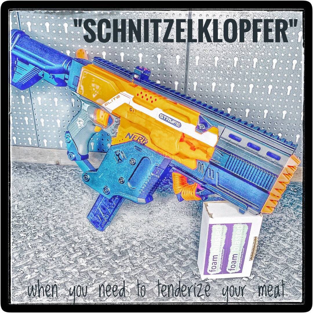 3D Printable Nerf Stryfe "schnitzel Knocker" Kit Compatible to ...