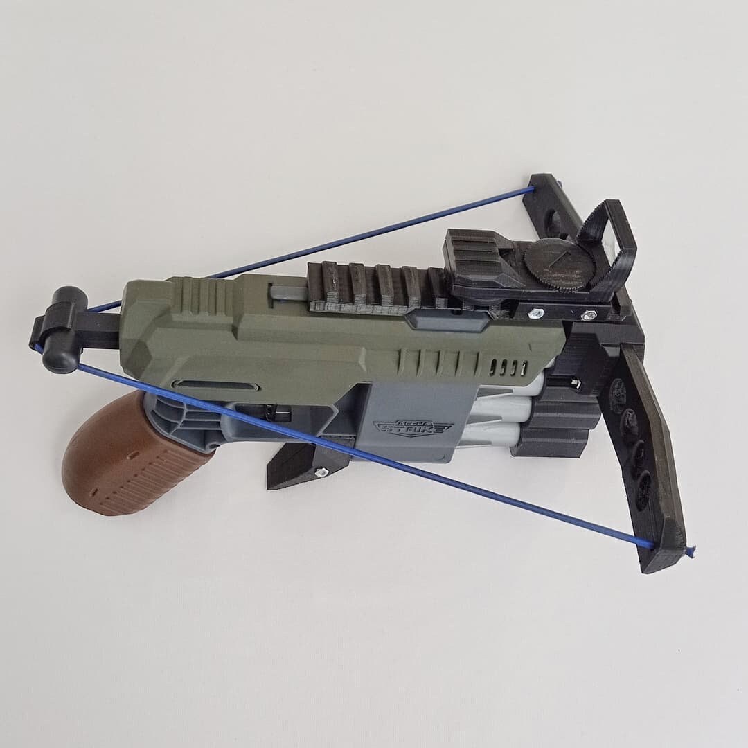 3D Printable Nerf Alphastrike Fang / Claw Crossbow Mod Parts - Etsy