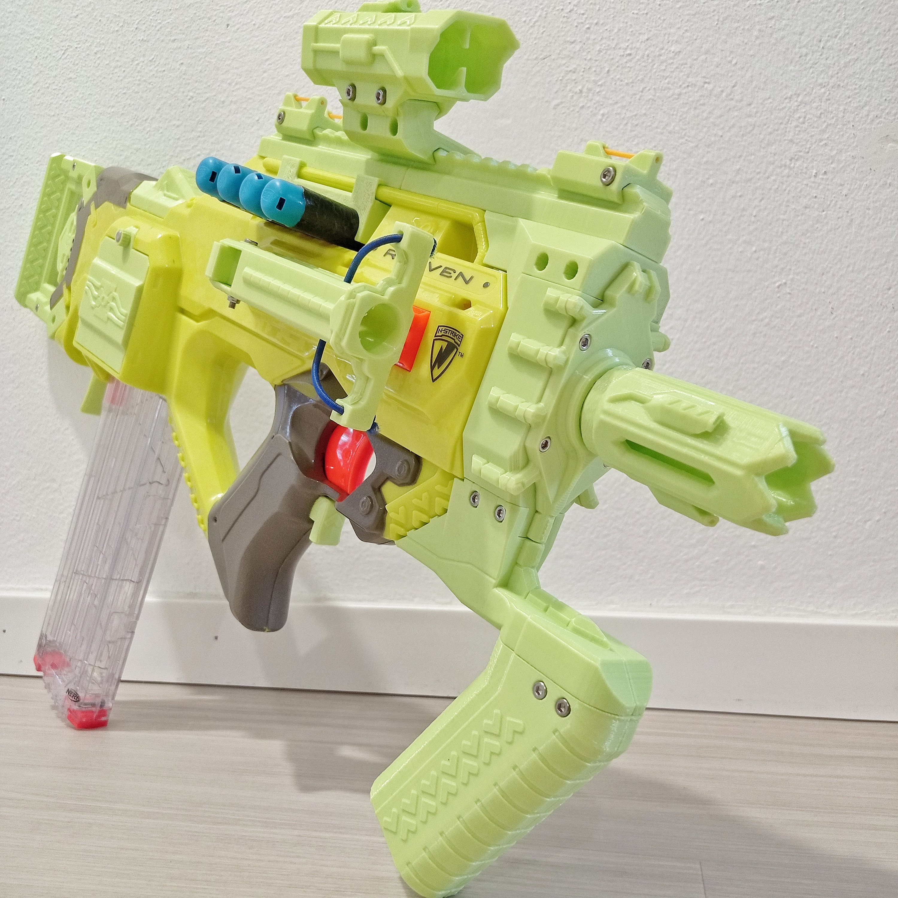 3D Printable Nerf Rayven Sci-fi Body Kit Digital STL Files - Etsy Canada