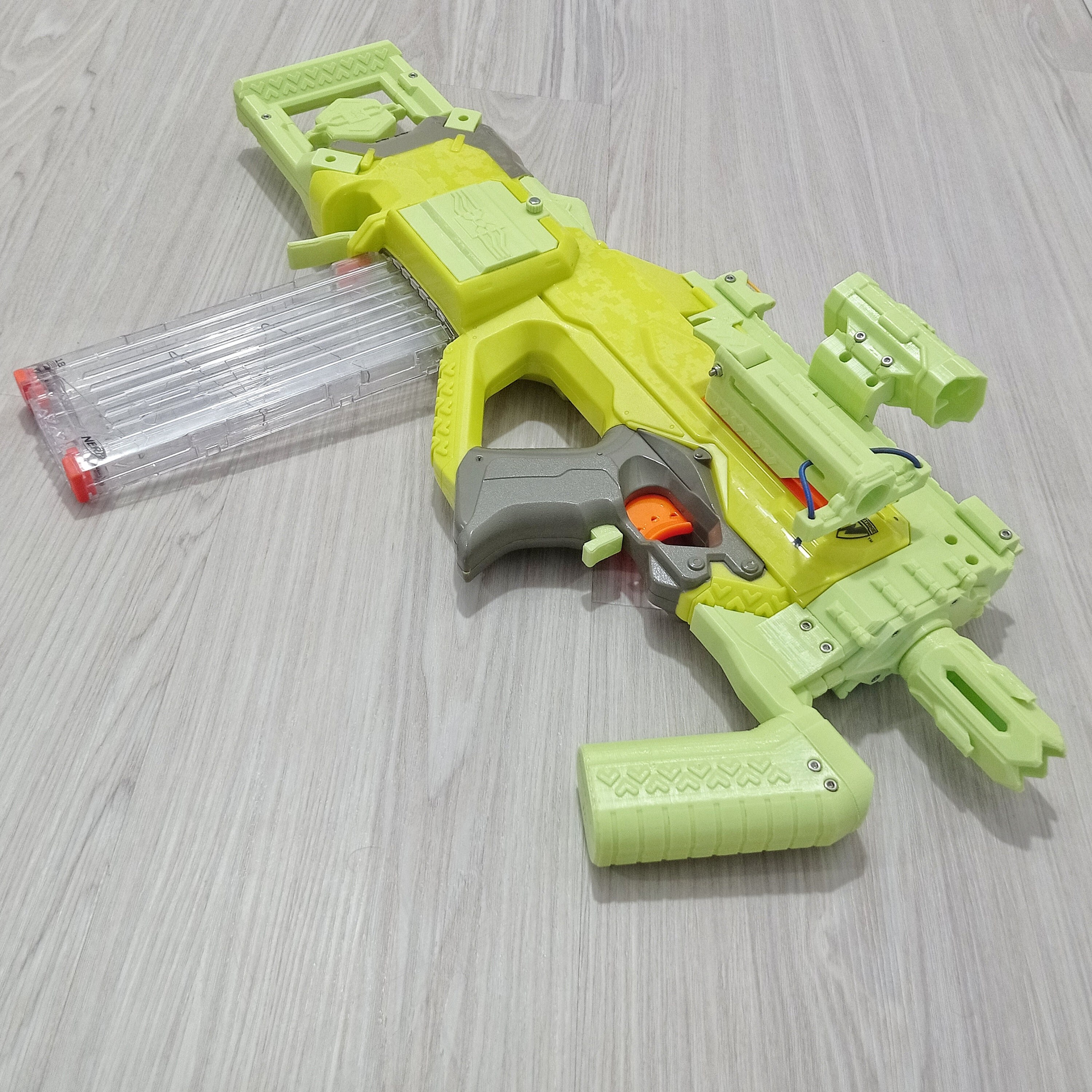 3D Printable Nerf Rayven Sci-fi Body Kit Digital STL Files - Etsy