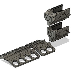 3D Printable Nerf Rival Pilot Mod Kit for Shells - Digital STL Files ...