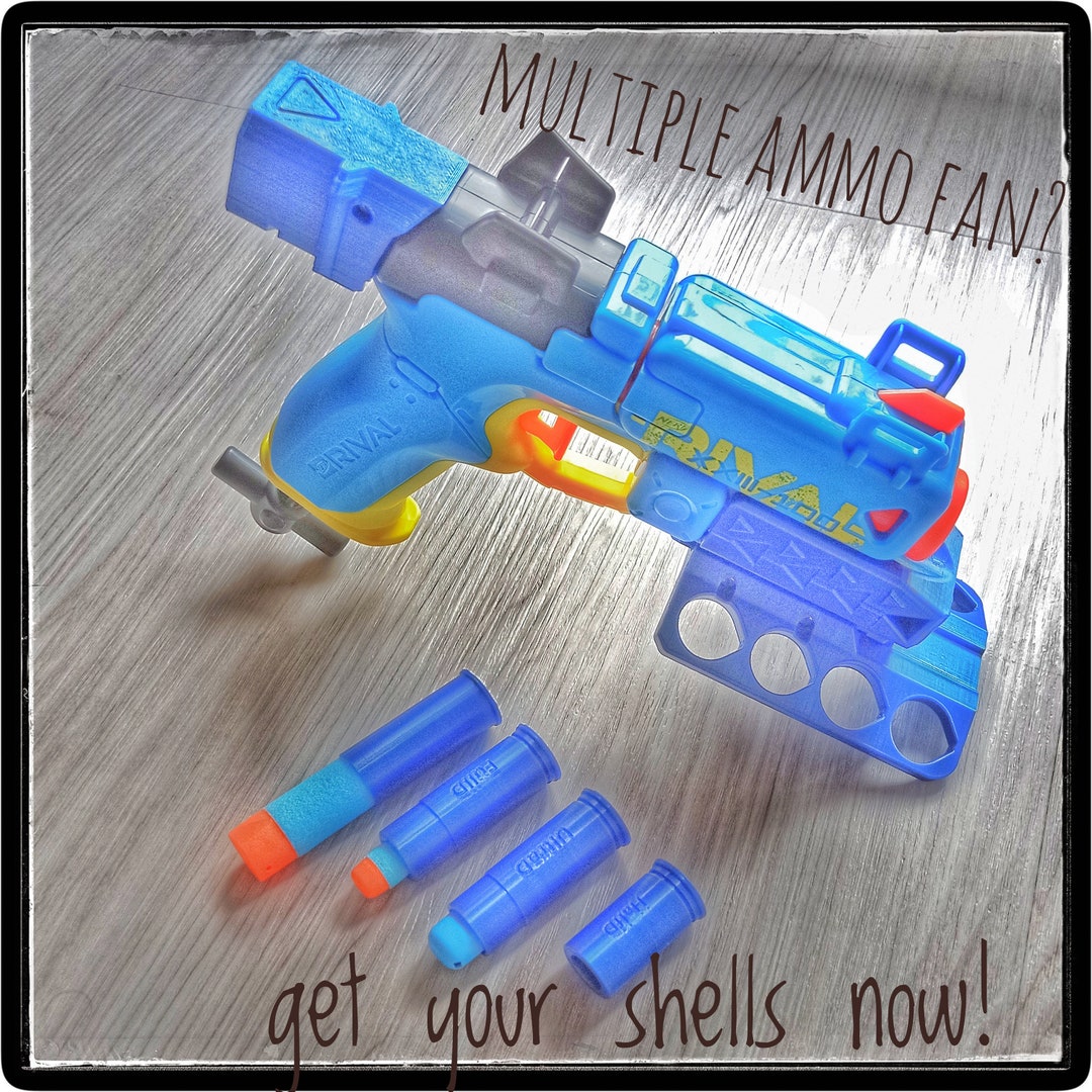 3D Printable Nerf Rival Pilot Mod Kit for Shells Digital STL Files Only ...