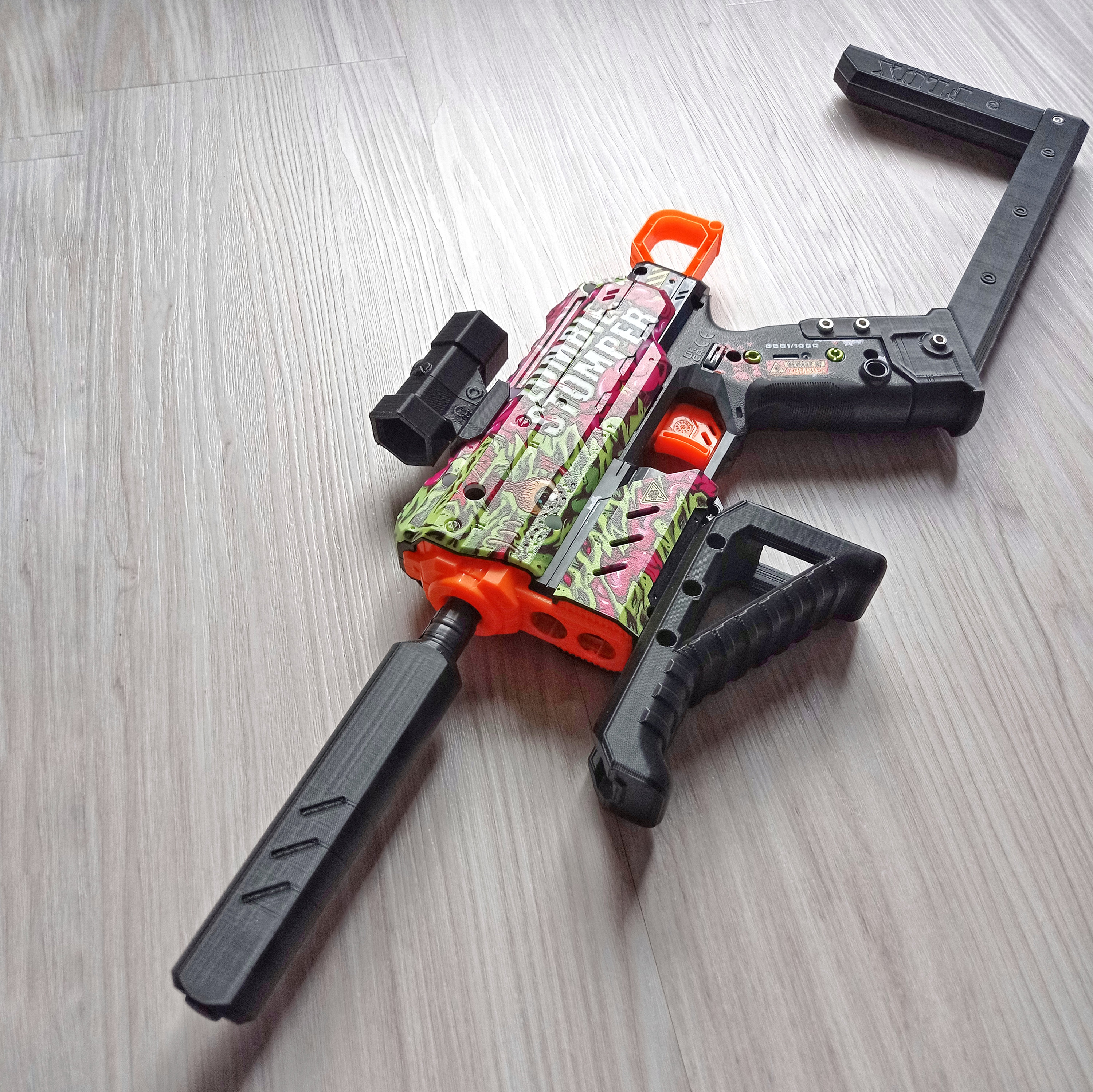 3D Printable X-shot Skins Flux Mod Parts Digital STL Files - Etsy