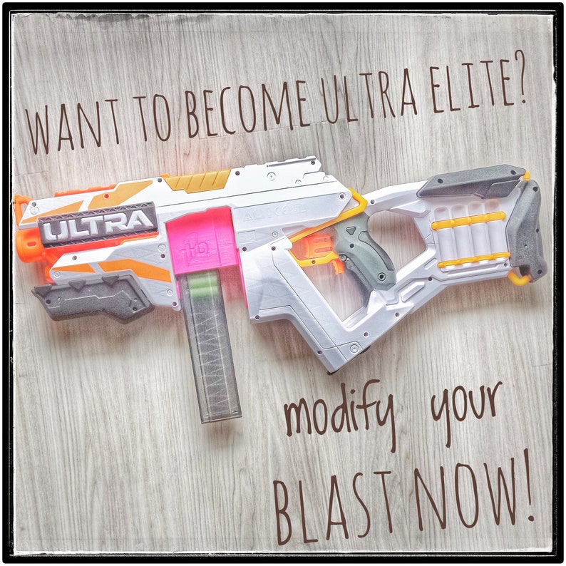 3D Printable Nerf Ultra One Short Dart Conversion Kit STL - Etsy