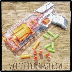 3D Printable Shell Fed Cylinder for Nerf Strongarm - Flypoint - Digital ...