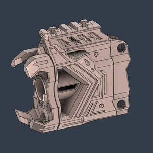 3D Printable Mod Parts for X-shot Longshot Pro (2 Variants) - Digital ...
