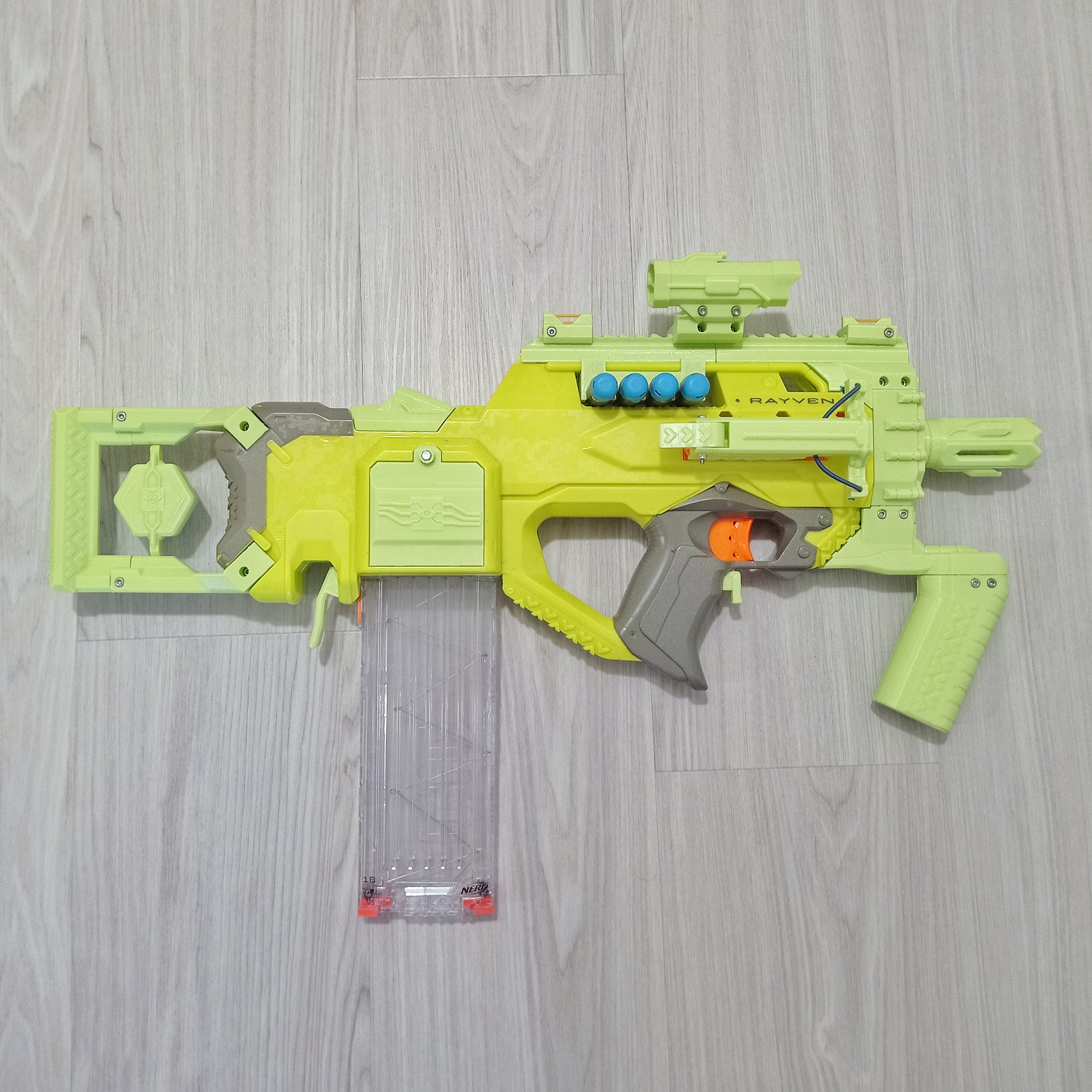 3D Printable Nerf Rayven Sci-Fi Body Kit Digital STL Files - Etsy.de