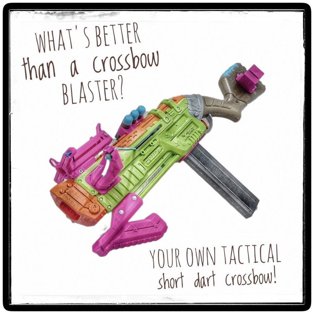 3D Printable X-shot Bug Attack Crossbow Mod Digital Files Only - Etsy
