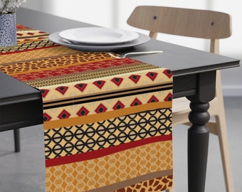 African Table Runner | Etsy