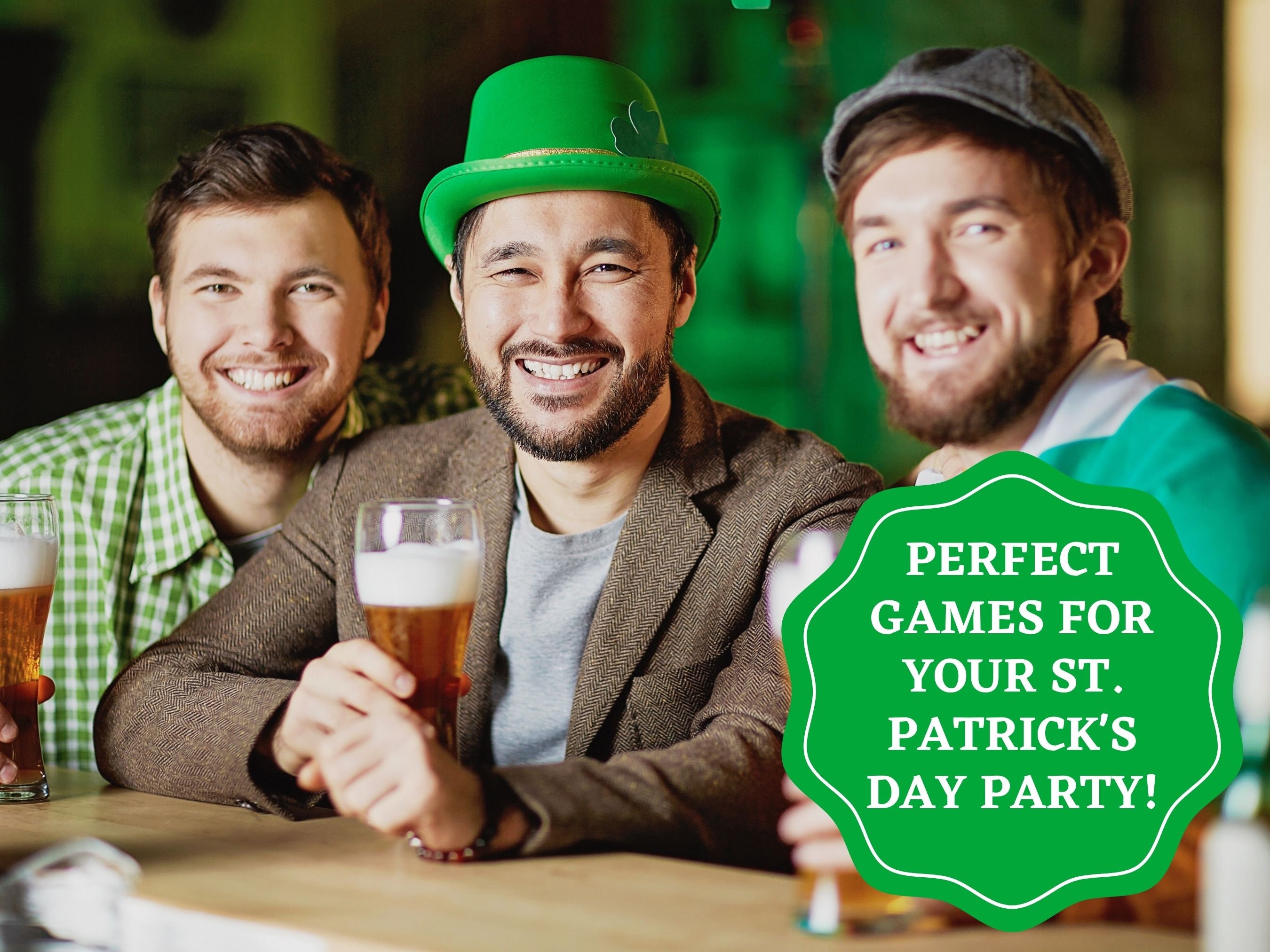 St Patricks Day Game Bundle | Printable St Patrick's Day Games for Kids ...