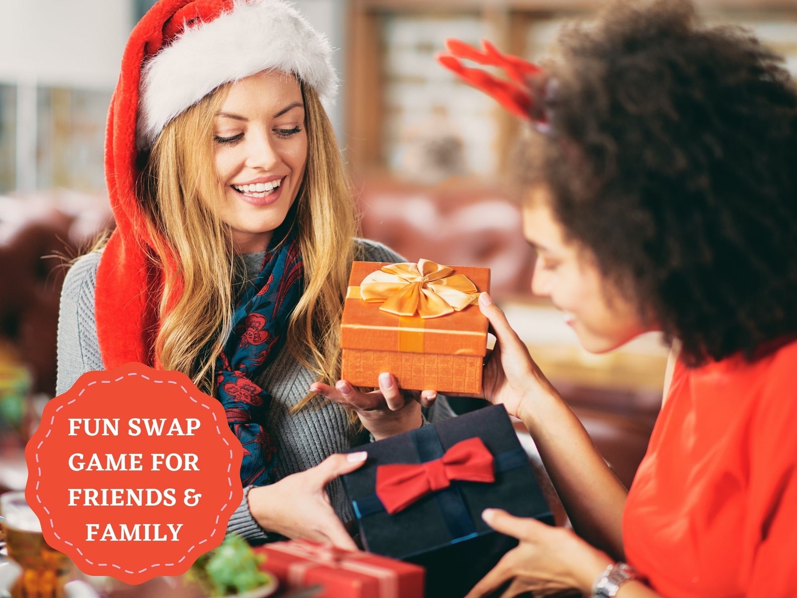 Instant Download Christmas Gift Exchange | Holiday Gift Exchange Party ...