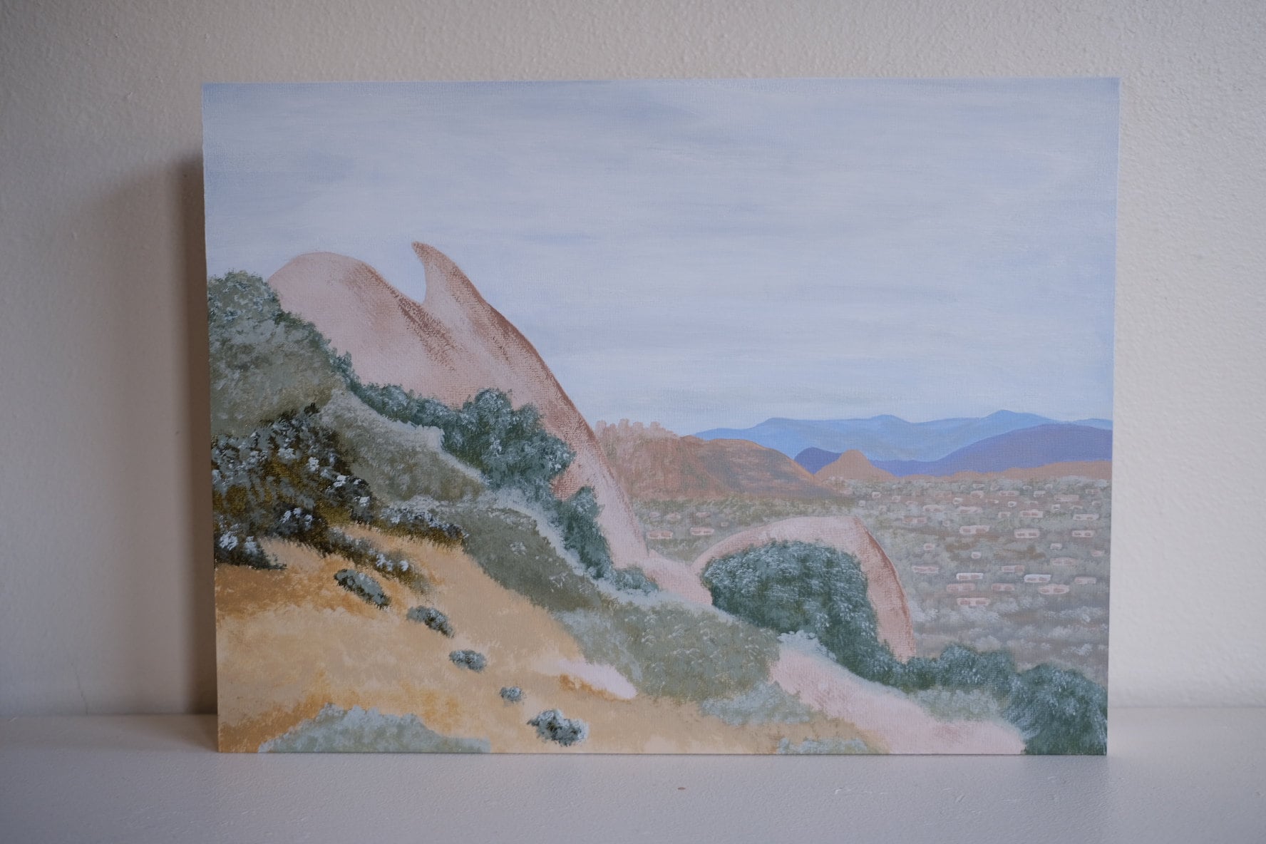 Arizona Desert Landscape Painting - Etsy