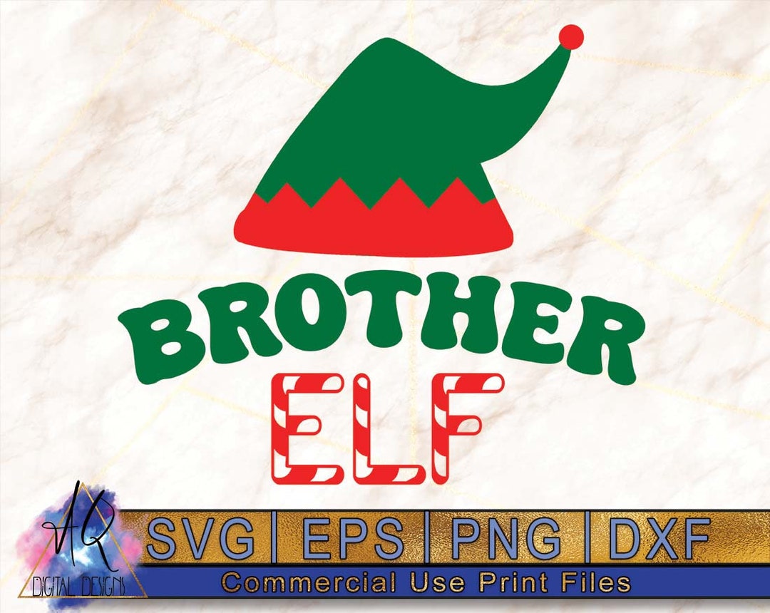 Brother Elf Svg Dxf Png Eps Files for Cutting Machines Cameo Cricut ...