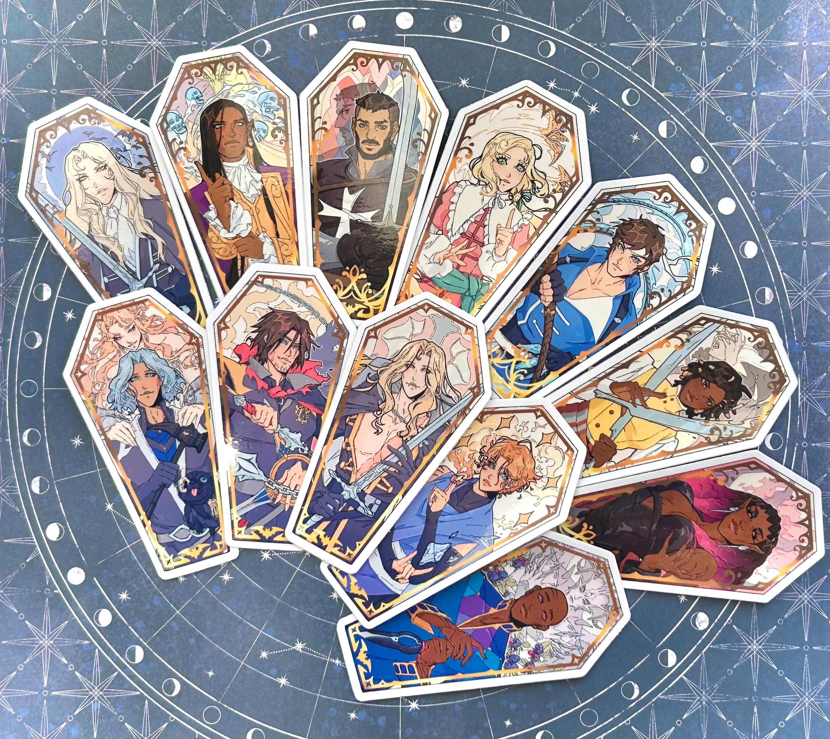 Castlevania Coffin Stickers - Etsy