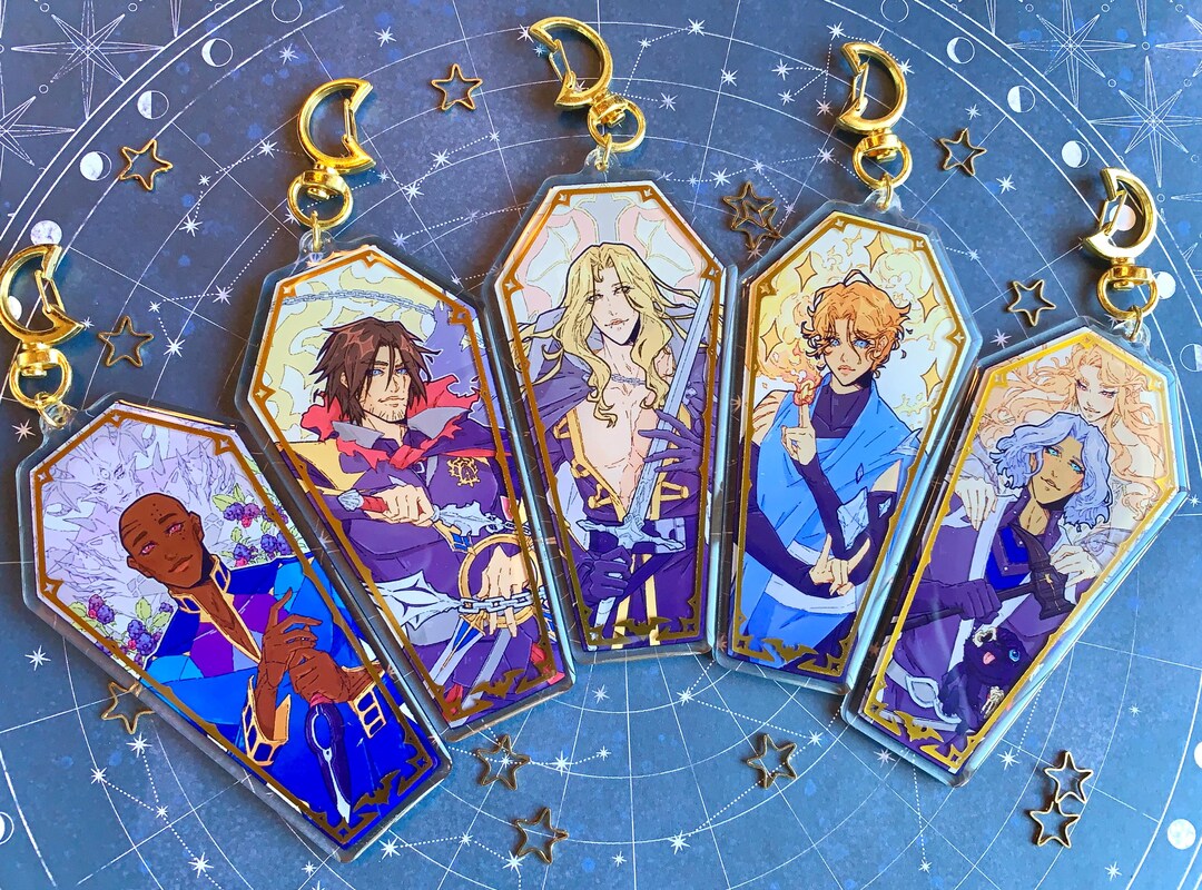 Castlevania Coffin Charms - Etsy