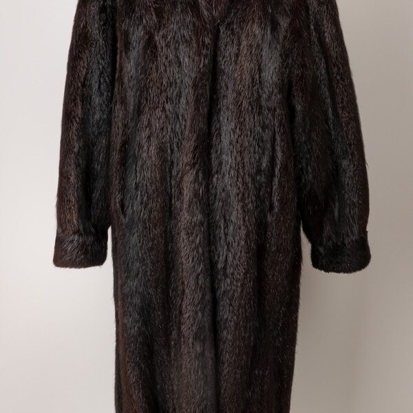 Nutria Fur Coat - Etsy