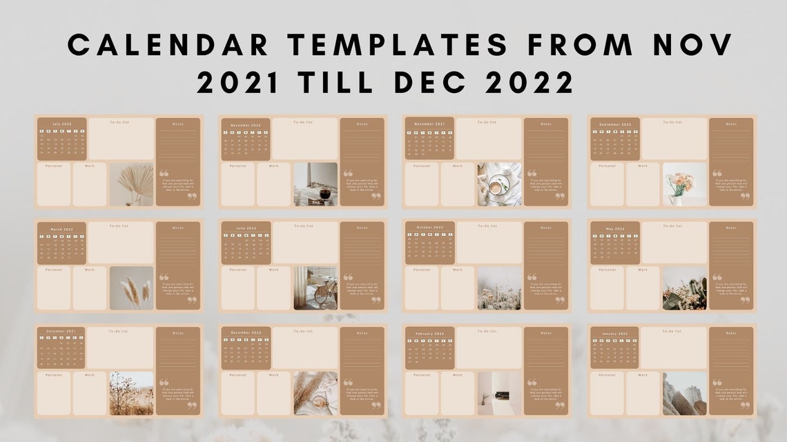 Canva Desktop Planner Wallpaper Desktop Wallpaper Organizer | Etsy