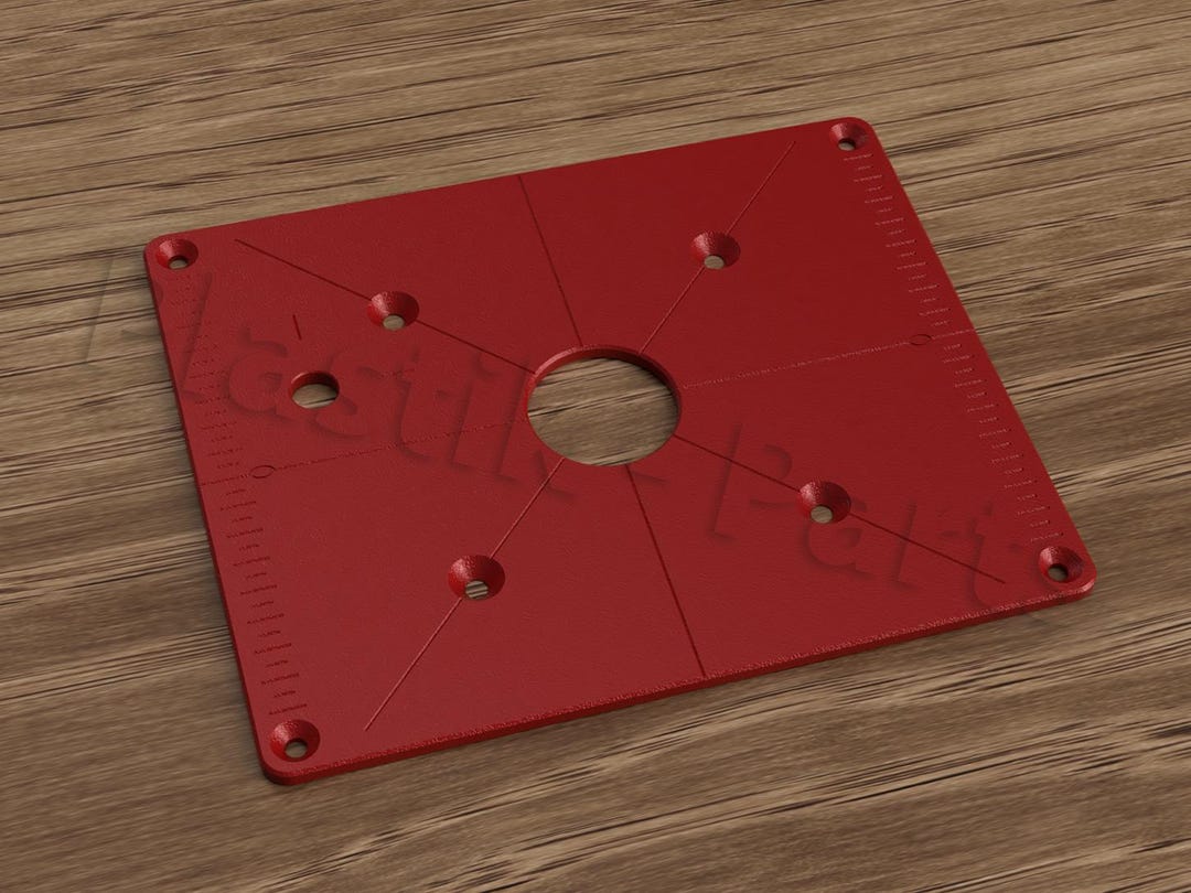 ABS Mounting Plate Insert Plate for Milling Table Triton MOF001 MOF 001 ...
