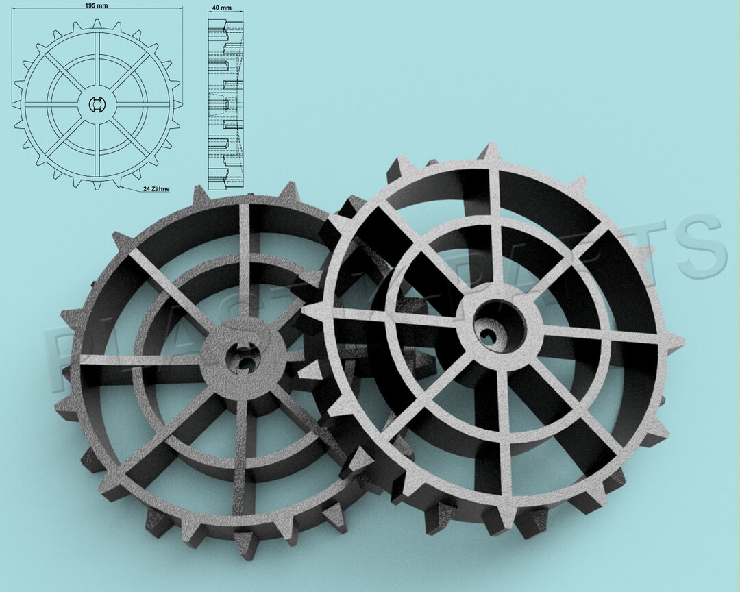 Drive Wheels Set of 2 Series Offroad BOSCH Indego 800 850 1000 1100 ...