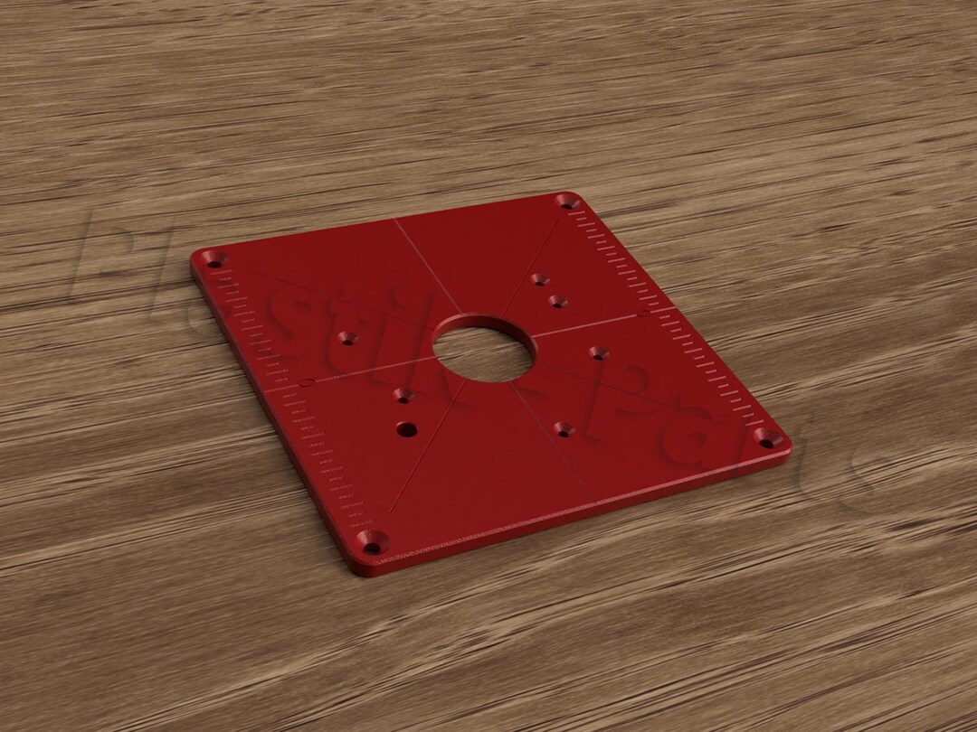 ABS Mounting Plate Insert Plate Milling Table Bosch GOF 1600 CE ...