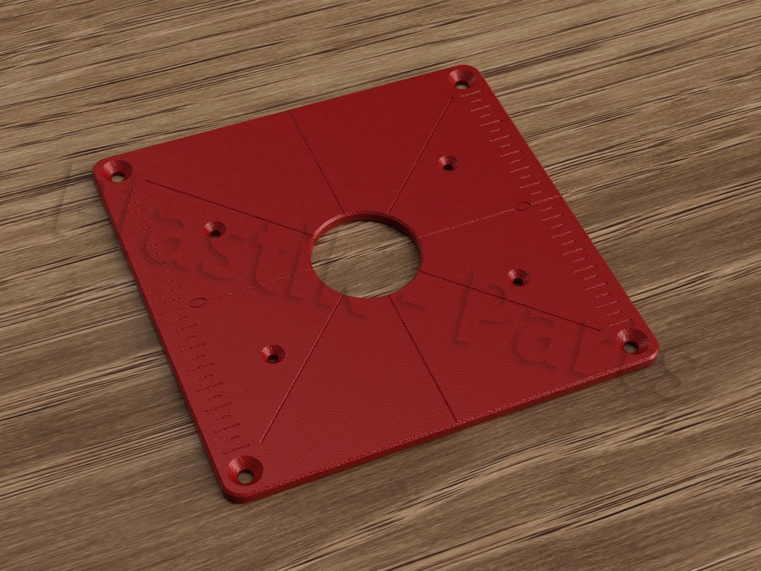 ABS Mounting Plate Insert Plate Milling Table Black & Decker KW1200E ...