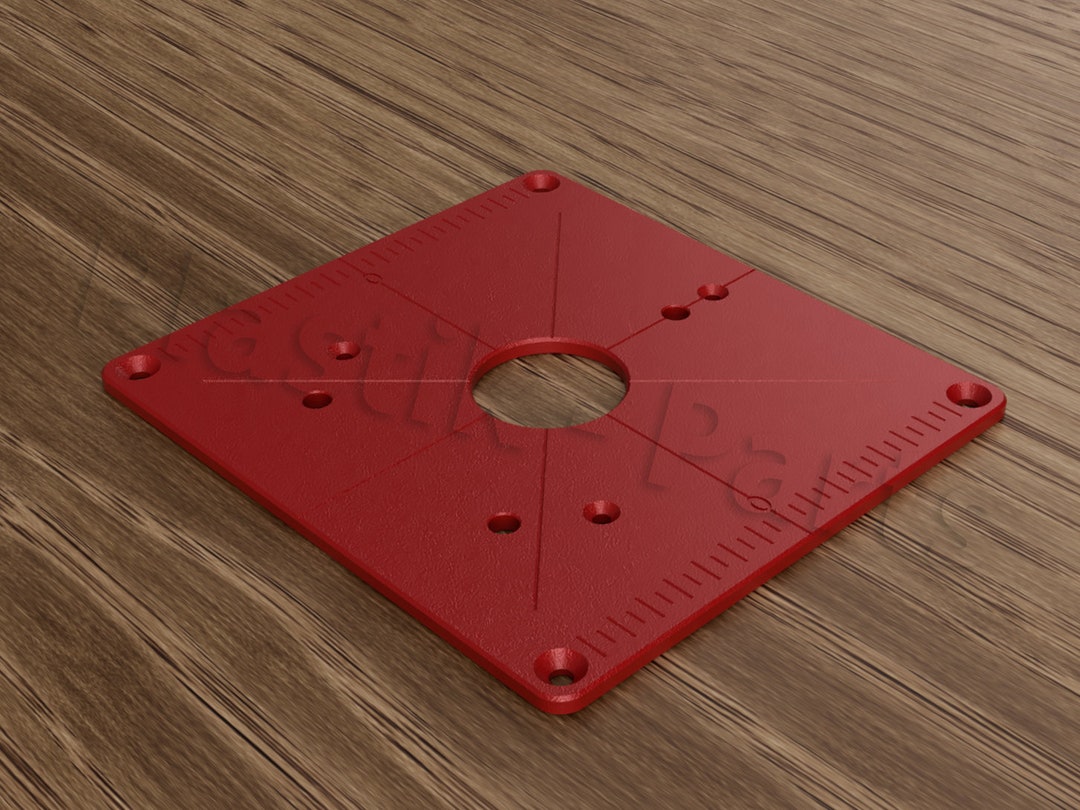ABS Mounting Plate Insert Plate for Router Table BOSCH POF 800 Ace ...
