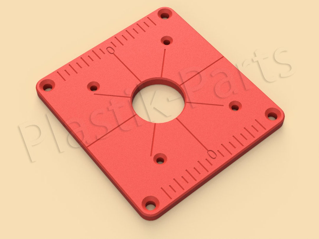 ABS Mounting Plate Insert Plate for Router Table Bosch GKF 550 ...