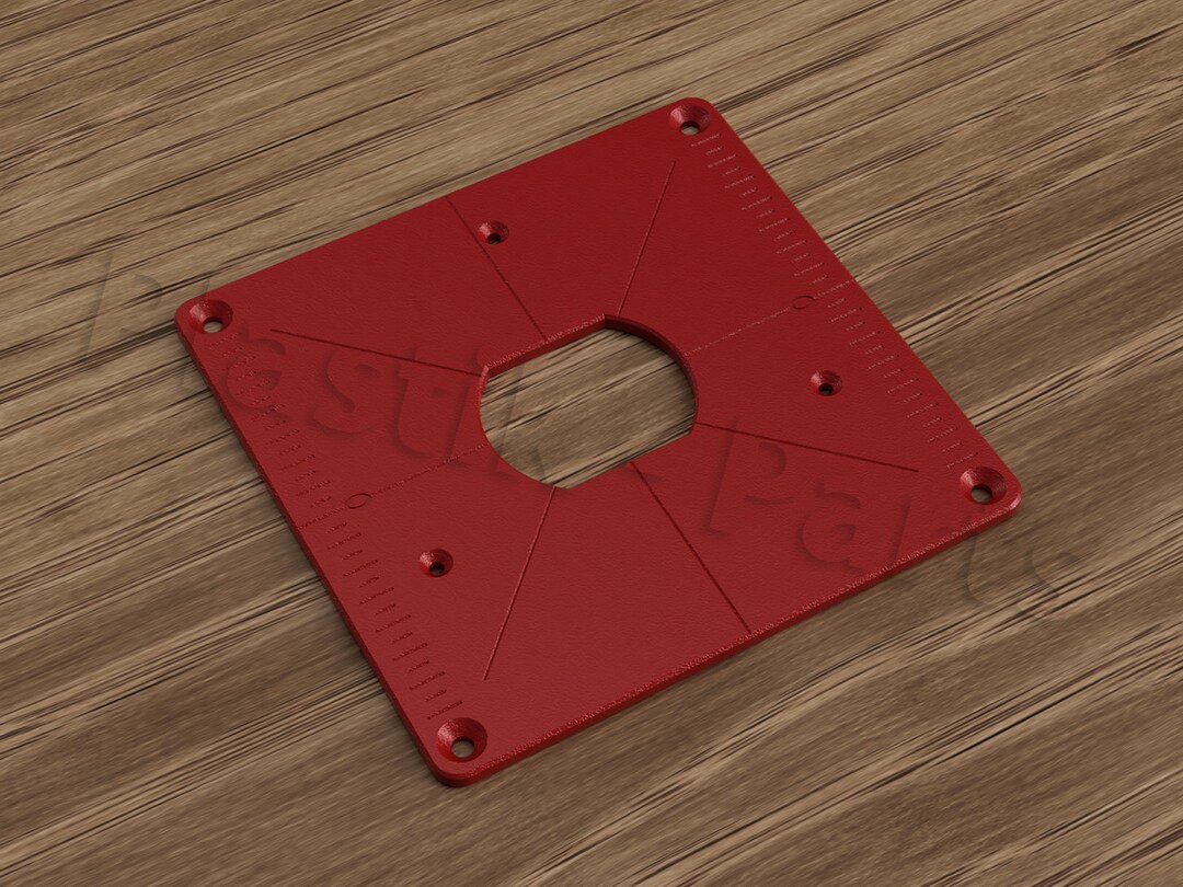 ABS Mounting Plate Insert Plate for Router Table Einhell TE-RO 1255E ...