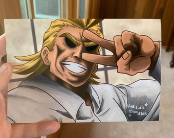 All Might Sign - Etsy