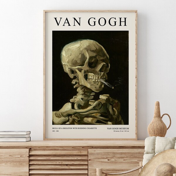 Skeleton Poster - Etsy