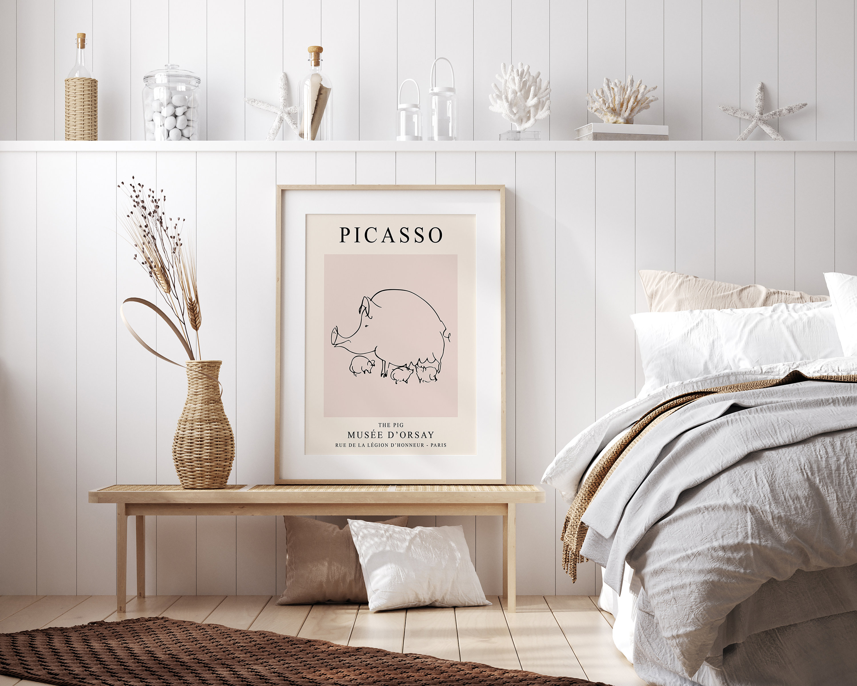 Pablo Picasso Pig Line Art Picasso Art Print Picasso | Etsy