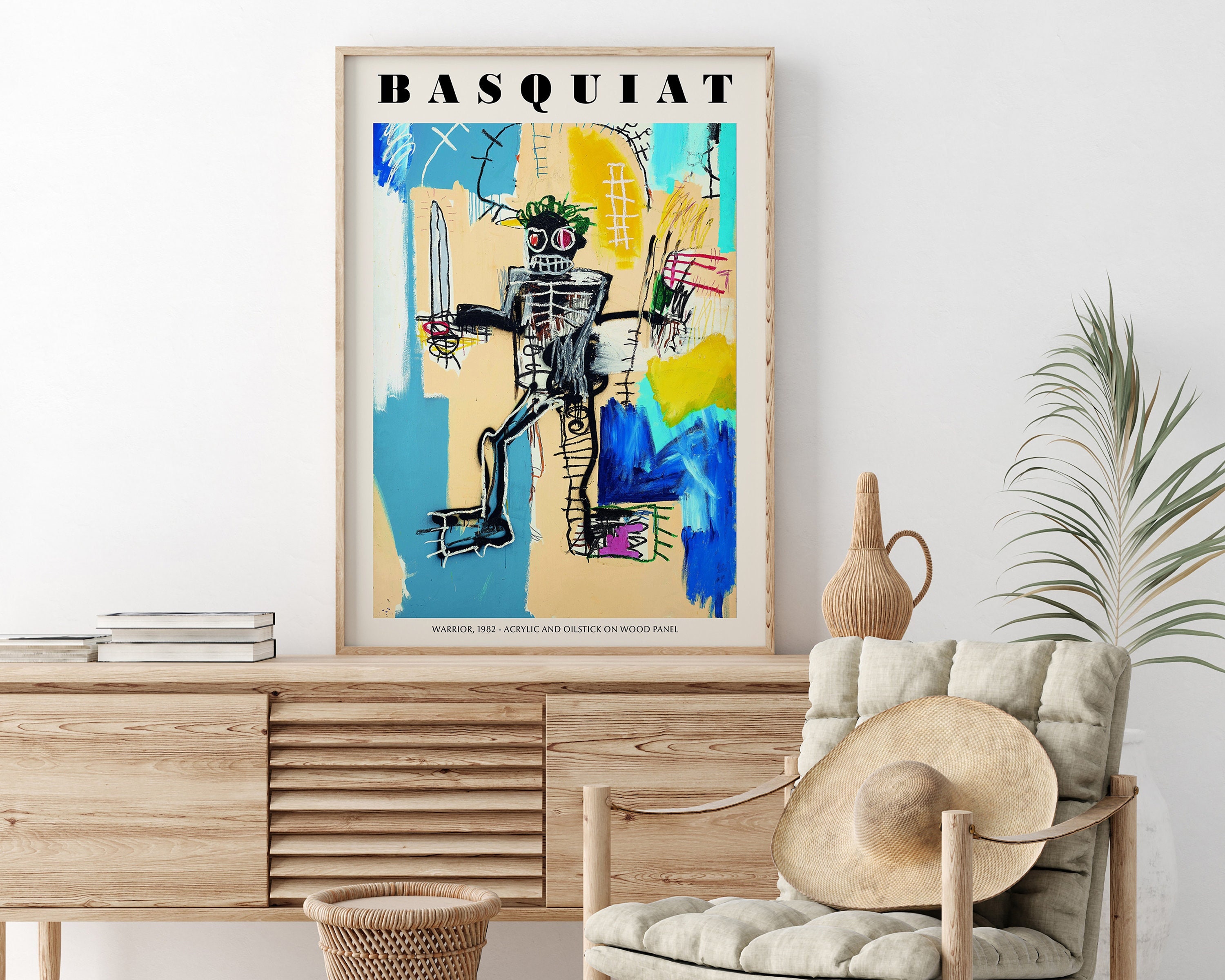 High Quality Digital Wall Art Jean Michel Basquiat Poster Print ...