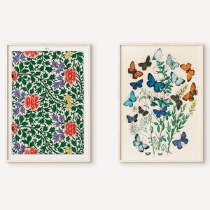 Eclectic Gallery Wall Set of 13 Digital Prints, Eclectic Wall Art ...