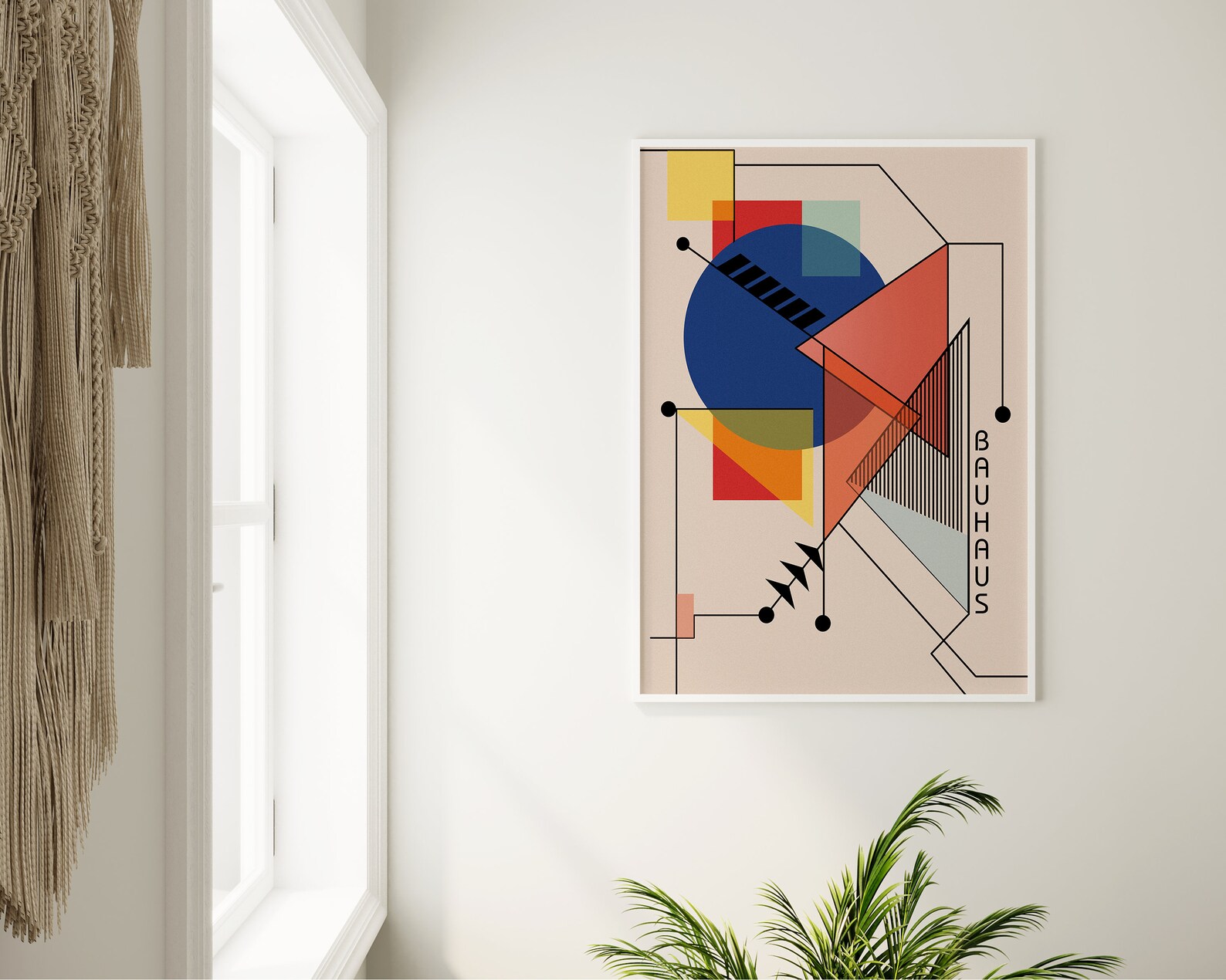 Bauhaus Geometric Art Print Bauhaus Exhibition Poster - Etsy