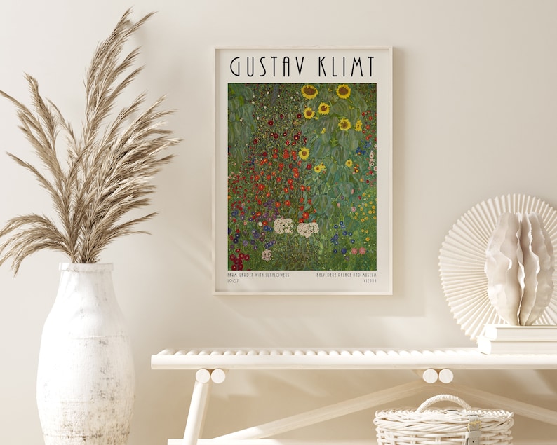 Gustav Klimt Poster Gustav Klimt Print Klimt Wall Art | Etsy