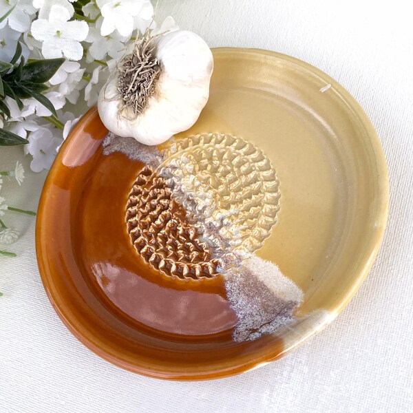 Ceramic Garlic Grater - Etsy