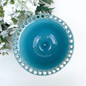 Handmade Stoneware Pottery Jewelry Bowl With Rustic Coastal Vibe, Smart ...