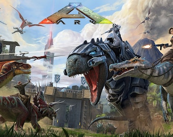 Ark Survival Poster - Etsy