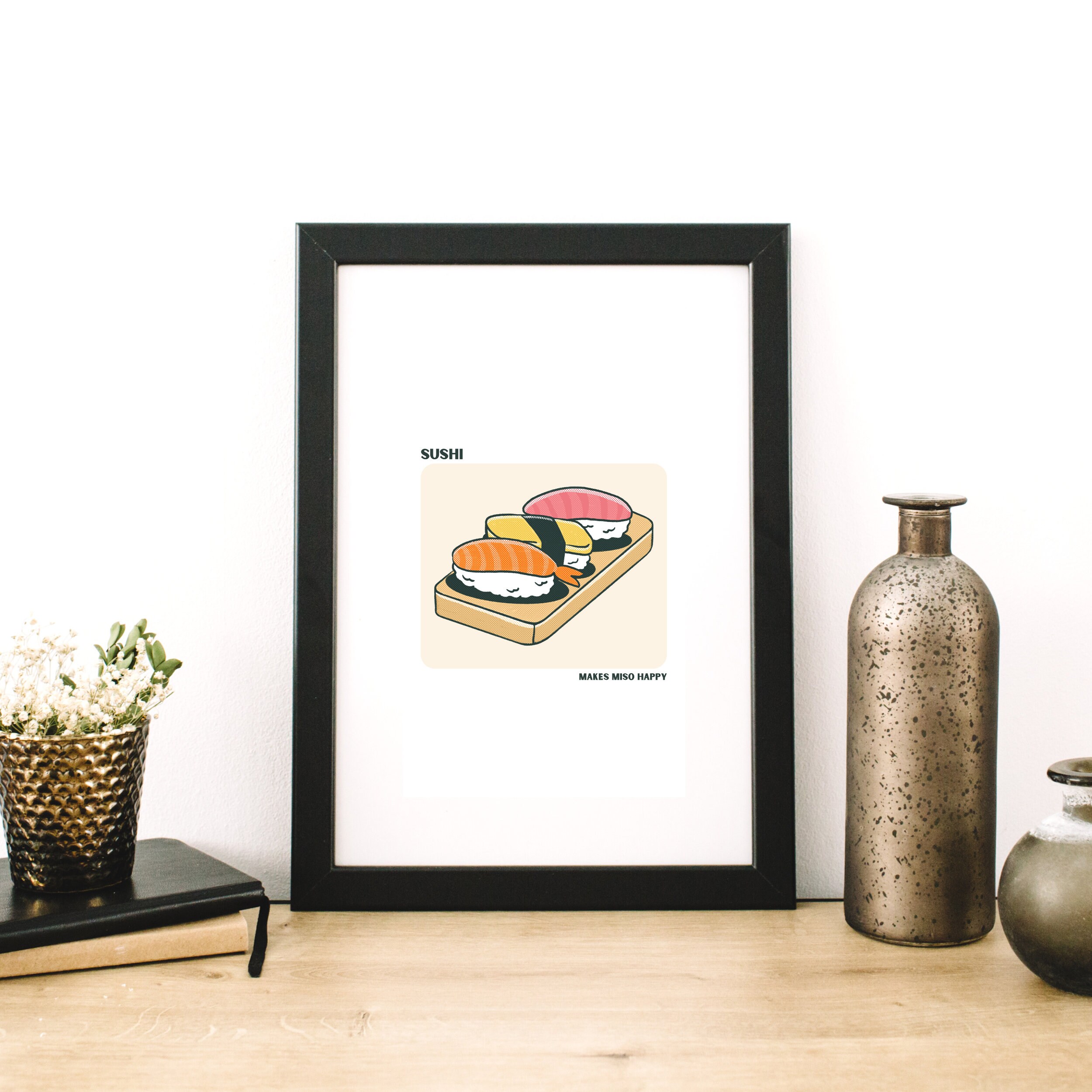 Sushi Printable, Sushi Poster, Sushi Wall Art, Sushi Print, Instant ...