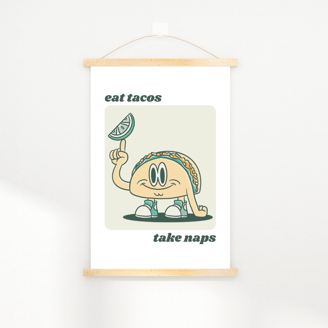 Taco Printable, Taco Poster, Taco Wall Art, Taco Print, Instant ...