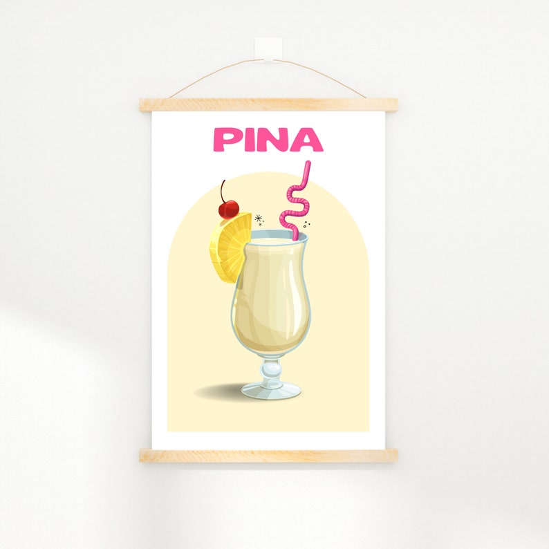 Cocktail Printable Set Cocktail Wall Art Cocktail Print - Etsy