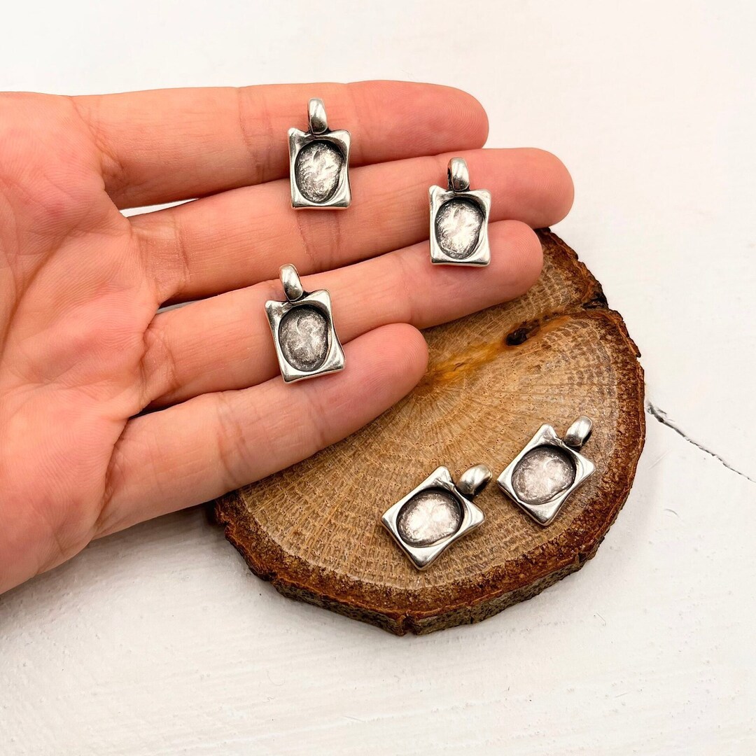 Bezel Tray Blanks, Bezel Cup Setting, Resin Bezel, Cabochon Setting ...