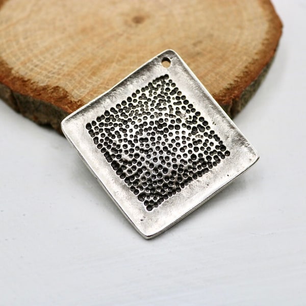 Square Pendant - Etsy