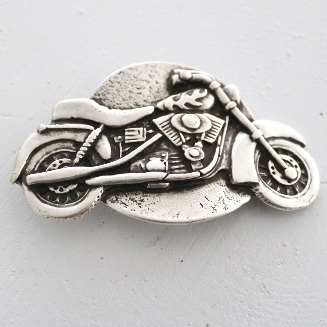 Motorcycle Belt Buckle Biker Belt Buckles Bohemian Buckles - Etsy