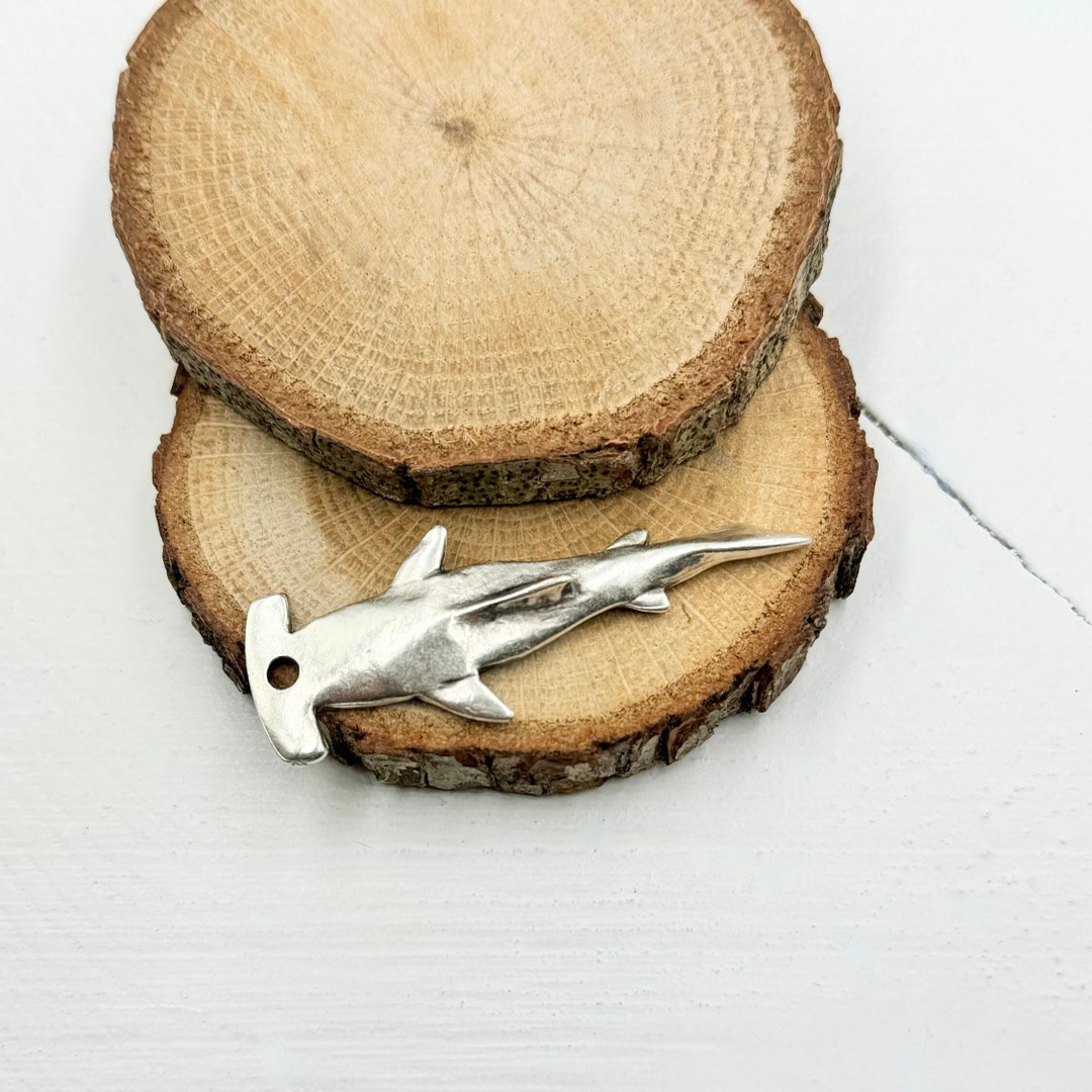 Silver Shark Charms, Fish Charms, Hammerhead Shark Charms, Marine Life ...