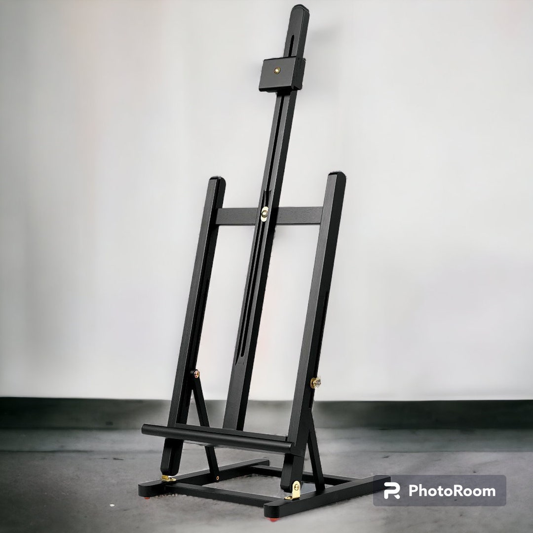 Adjustable Professional Table Top Wooden Easel (black) 70 Cm X 30 Cm - Etsy